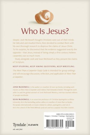 More Than a Carpenter book (revised) & Study Guide – Josh.org